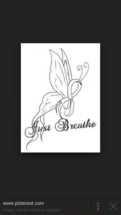 Butterfly And Ribbon Tattoo