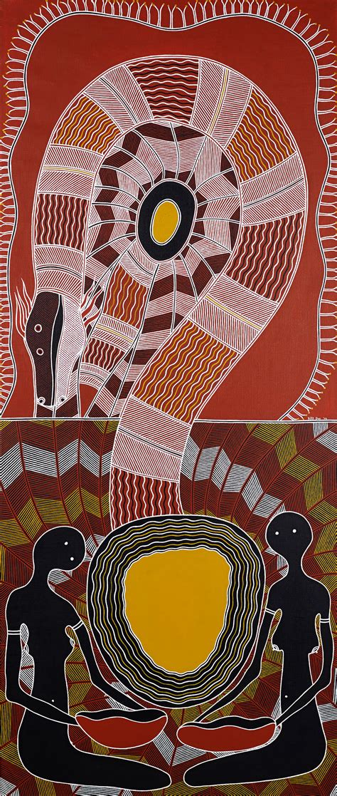 Billy Doolan Takalaka Serpent Aboriginal Exhibitions Gallery