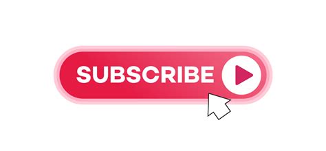 Subscribe Red Button With Arrow Cursor 7656243 Vector Art At Vecteezy