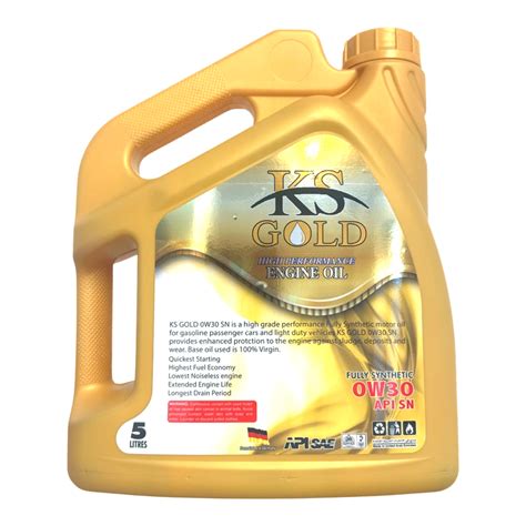 Ks Gold 5l 0w30 Fully Synthetic Engine Oil C2 C3 Ebay