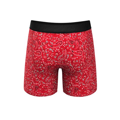 Naughty Paisley Ball Hammock® Pouch Underwear With Fly The Outlaw