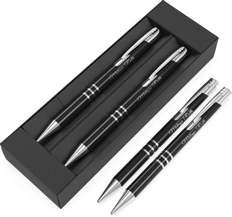 Personalised Deep Engraved Custom Pen And Pencil Set In T Box