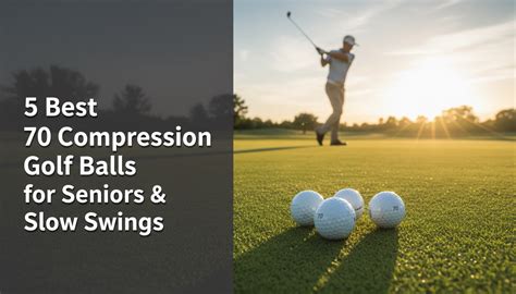 5 Best 70 Compression Golf Balls For Seniors And Slow Swings