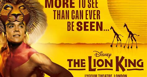 The Lion King Disneys Musical Theatre Tickets Visitbritain