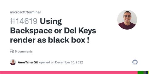Using Backspace Or Del Keys Render As Black Box · Issue 14619