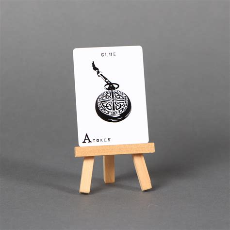 Clue Token Original Print Proxy Pack Etsy