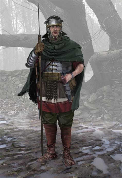 Artstation Cold Weather Roman Legionary Ashley Brocklebank Roman