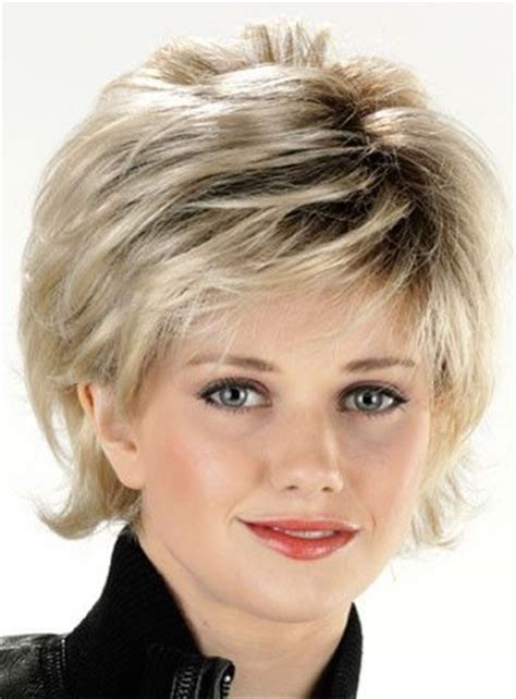 Short Layered Pixie Style Human Hair Capless Women Wigs Human Hair