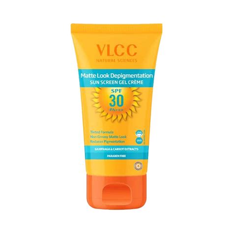 Vlcc Matte Look Depigmentation Sunscreen Gel Creme Spf 30 100g