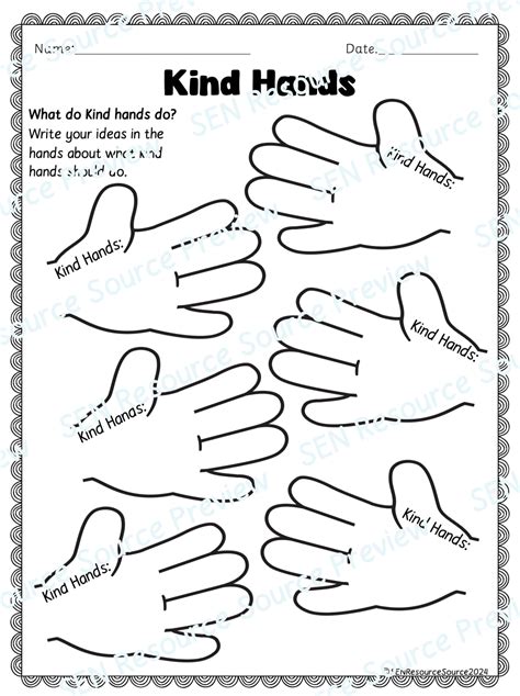 Kind Hands Activities