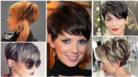 Much Impressively And Eyes Cathing Short Pixie Bob Haircuts Youtube