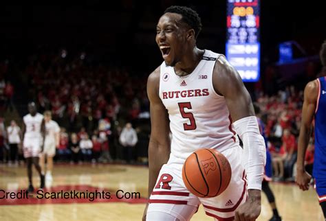 Rutgers Basketball Aundre Hyatt Is Back On The Starting Lineup The Hoop Post