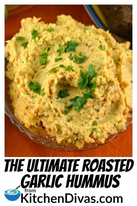 We Love Our Recipe For The Ultimate Roasted Garlic Hummus And This
