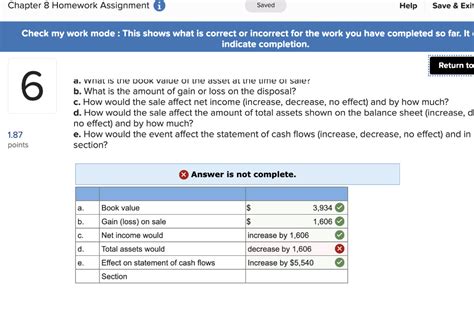 Solved Chapter 8 Homework Assignment Seved Help Save And Exit
