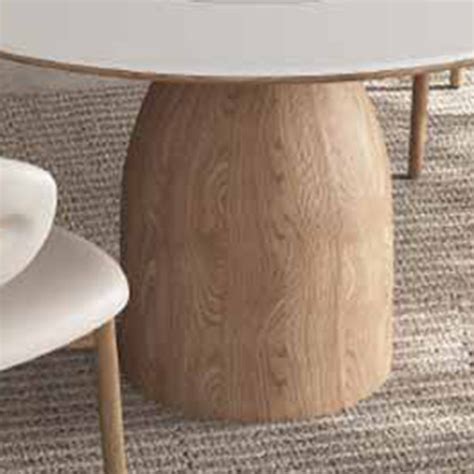 Greyleigh Solid Wood Rock Plate Round Dining Table Chair Set Round