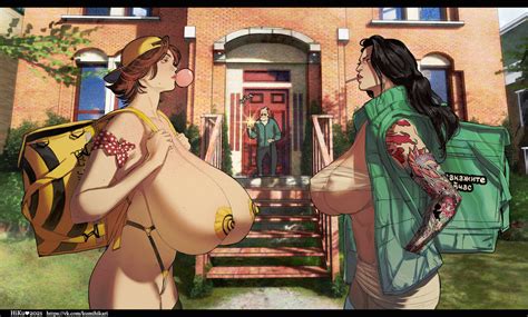 Food Delivery 2 By Hiku2019 Hentai Foundry