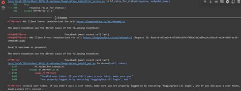 401 client error unauthorized for url api