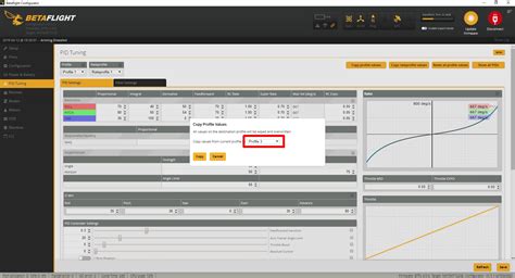 Cant Copy Profile To Slot 3 In Configurator · Issue 1370 · Betaflightbetaflight Configurator