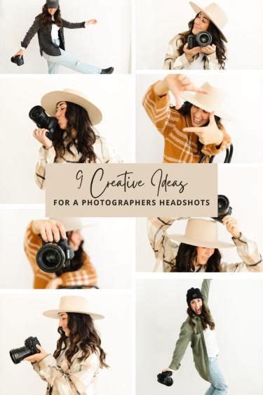 9 Creative Poses For A Photographers Headshots Photographer Headshots