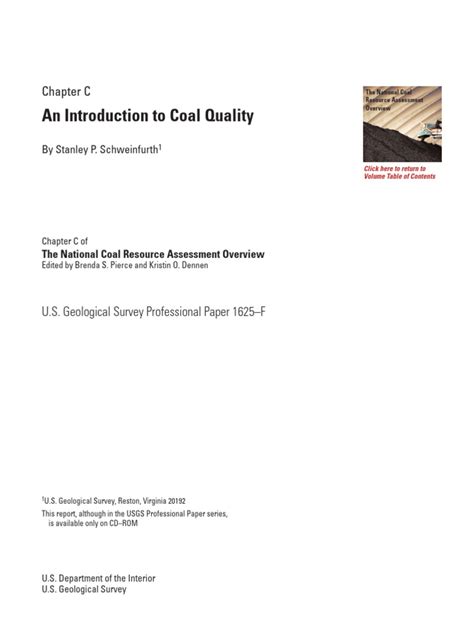 Coal Quality Analysis Pdf Coal Natural Gas