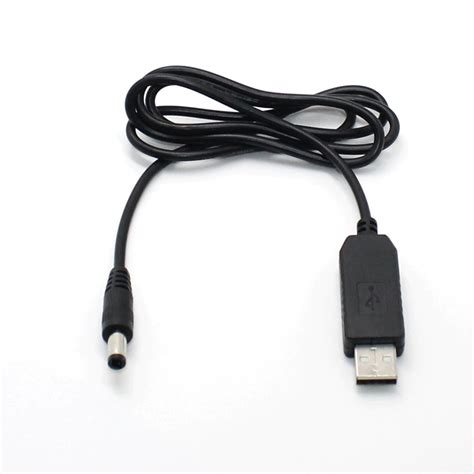 Usb кабель живлення для роутера Dc на 12v з тригером від павербанку Юсб Провід Шнур з тригером