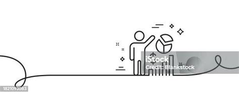 Seo 통계 라인 아이콘입니다 검색 엔진 최적화 기호입니다 컬이 있는 연속 라인 벡터 개선에 대한 스톡 벡터 아트 및 기타 이미지 개선 검색 검색 엔진 Istock