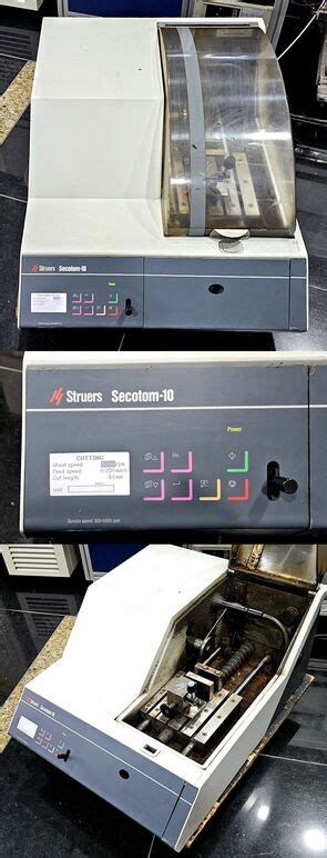 소리전자 Struers Secotom 10 고속절단기