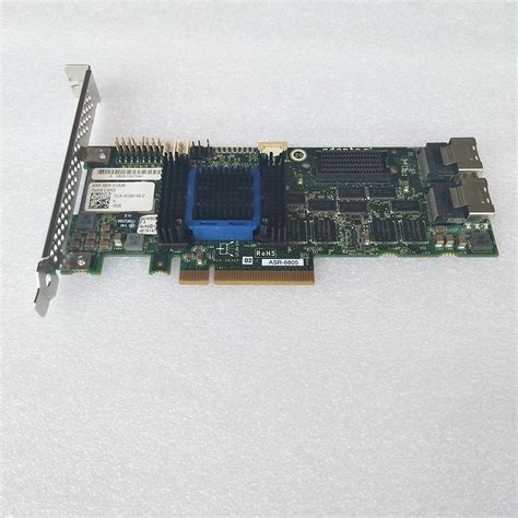 Pulled Adaptec ASR 6805 8Ports PCIe 512MB Raid Controller Fpscomponents Com