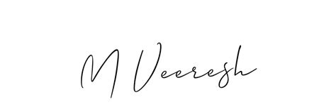 72 M Veeresh Name Signature Style Ideas Cool Autograph
