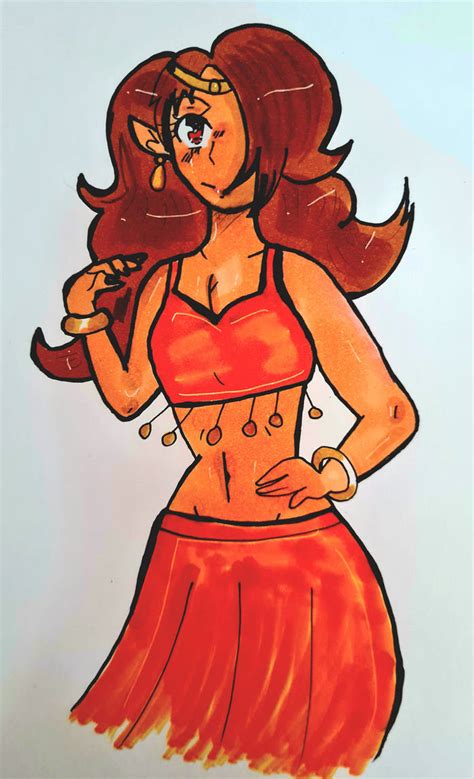 Belly Dancer Zehra by DariaDoodleArt on DeviantArt