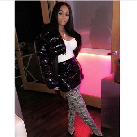 Black Chyna Outfits Blac Chyna Dress Space Glam Puffer Jacket Bad