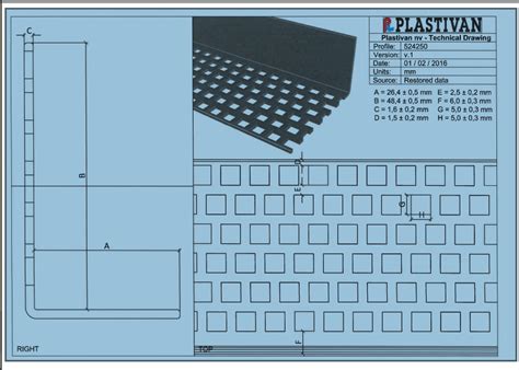 Foresta Wood Effect Cladding Ventilation Profile 2 5mtr Black