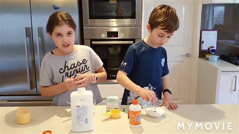 Sis Vs Bro Slime Challenge Youtube