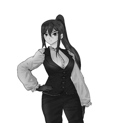 [oc] I Made A Rough Art Of Our Girl Crusch Artist Evon Akihito R Re Zero