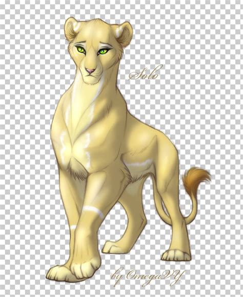 Anime Lioness Drawing