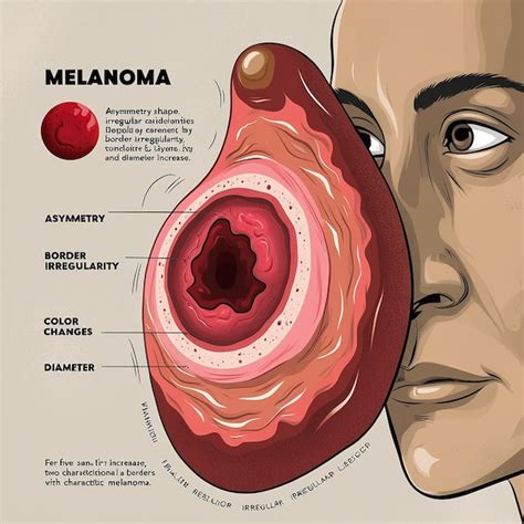 Managing Melanoma Causes Symptoms And Treatment Premium Ai Generated Image