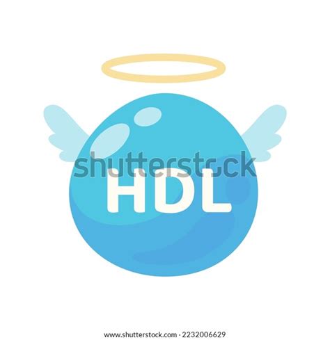 Hdl Ldl Cholesterol Cartoon Good Fat Stock Vector Royalty Free Shutterstock