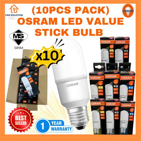 Pcs Pack Osram Ledvance Led Value Stick Bulb E E W W W W W W K K
