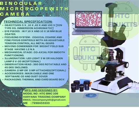 Research Binocular Microscope Led At ₹ 15000 In Ambala Id 2851532656888