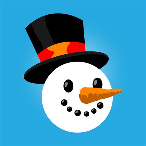 Snowman Cartoon Vector Illustration 552604 Vector Art At Vecteezy
