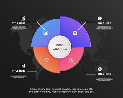 Premium Vector Business Data Visualization Chart Element Infographic