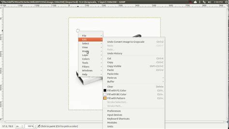 How To Convert Image From Grayscale Mode To Rgb Mode In Gimp Image Editor Youtube