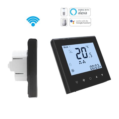24vac Smart Room Temperature Controller 2 Pipe Fcu Thermostat To Control One Single Fan Speed