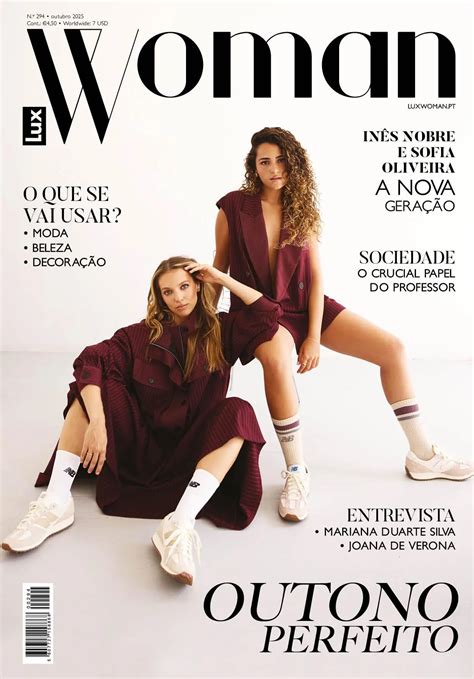 Inês Nobre E Sofia Oliveira Na Capa Da Luxwoman De Outubro