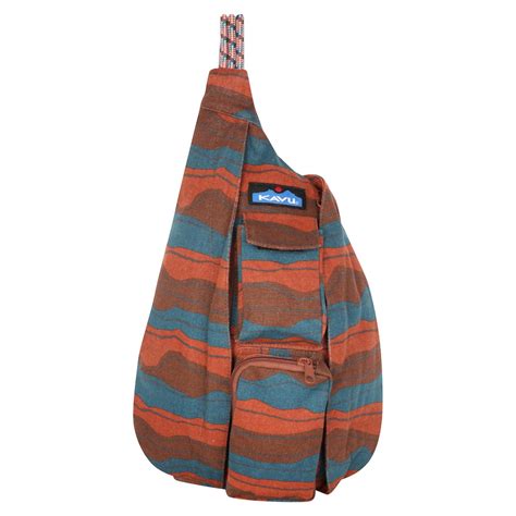 New Kavu Mini Rope Bag In Wave Range Rope Bag Cotton Bag Bags