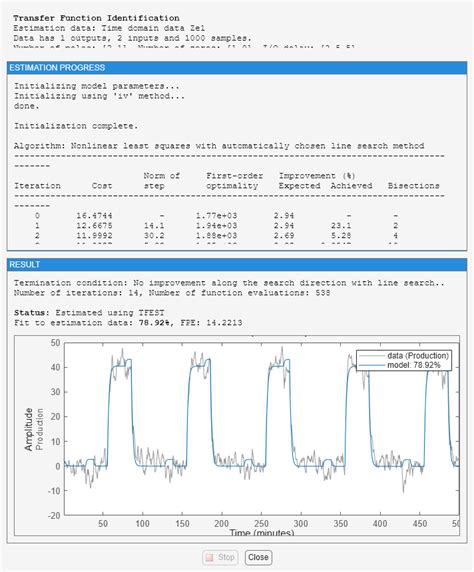 identify linear models using the command line matlab and simulink