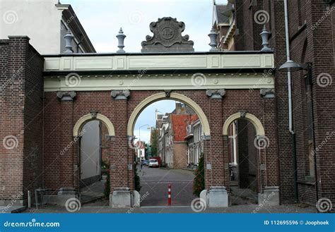 Former Entrance Of The Jail Of Scheveningen Which Is Used Also For Icty Sentences In The