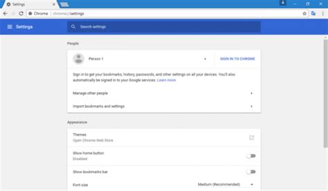 How To Disable Material Design For Google Chrome Settings Page