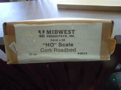 Ho Midwest Cork Roadbed 3013 25 Pieces 36 Long Lk 1999962323