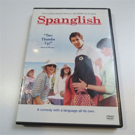 Media Spanglish Dvd Adam Sandler Tea Leoni Paz Vega Comedy Drama